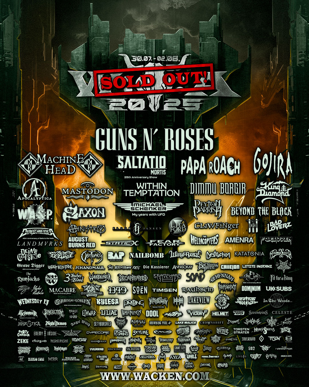 2nd 10 Wacken Metal Battle Bands Announced - Wacken Metal Battle